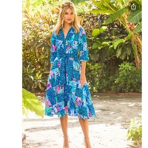 Lilly Pulitzer | Dresses | Nwt Lilly Pulitzer Mira Shirt Dress In Pop ...